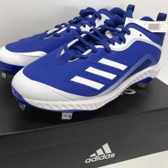 adidas | Shoes | Nwt Mens Adidas Icon 6 Bounce White Royal Blue ...